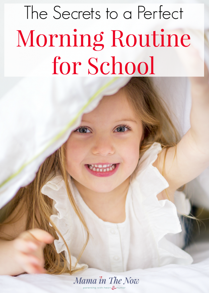 The Secrets To A Perfect Morning Routine For School