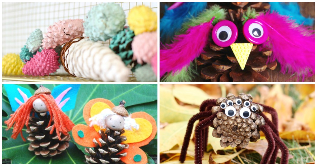 13 Cute and Quirky Pine Cone Crafts